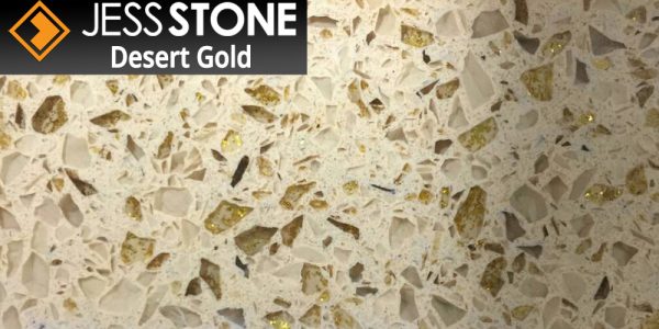Desert Gold - Malaysia Quartz Stone Countertops Kitchen Cabinet Worktop